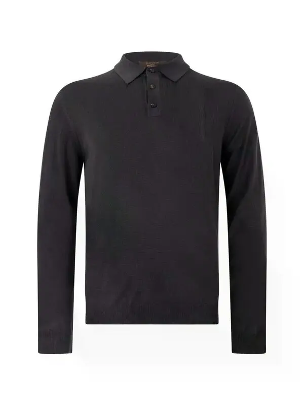 SLOWEAR Long-sleeve Polo Shirt