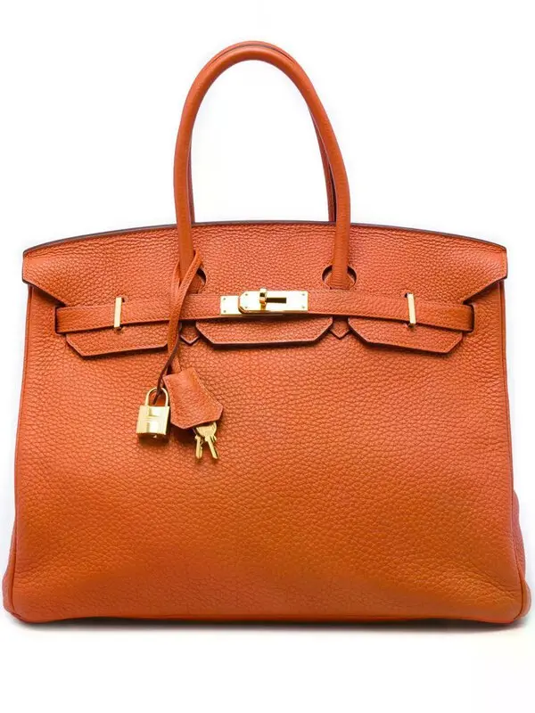 Hermès 2011 Togo Birkin Retourne 35 Handbag