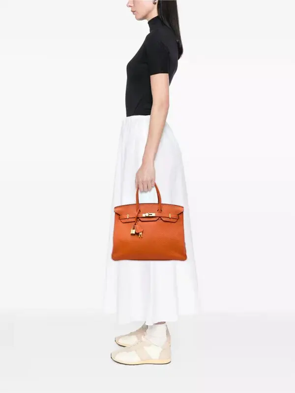 Hermès 2011 Togo Birkin Retourne 35 Handbag