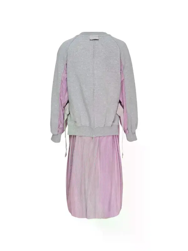 3.1 Phillip Lim Striped Layered-design Dress