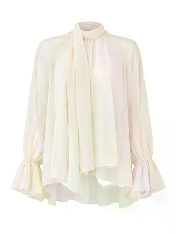 SEMICOUTURE Renie Ruffled Blouse
