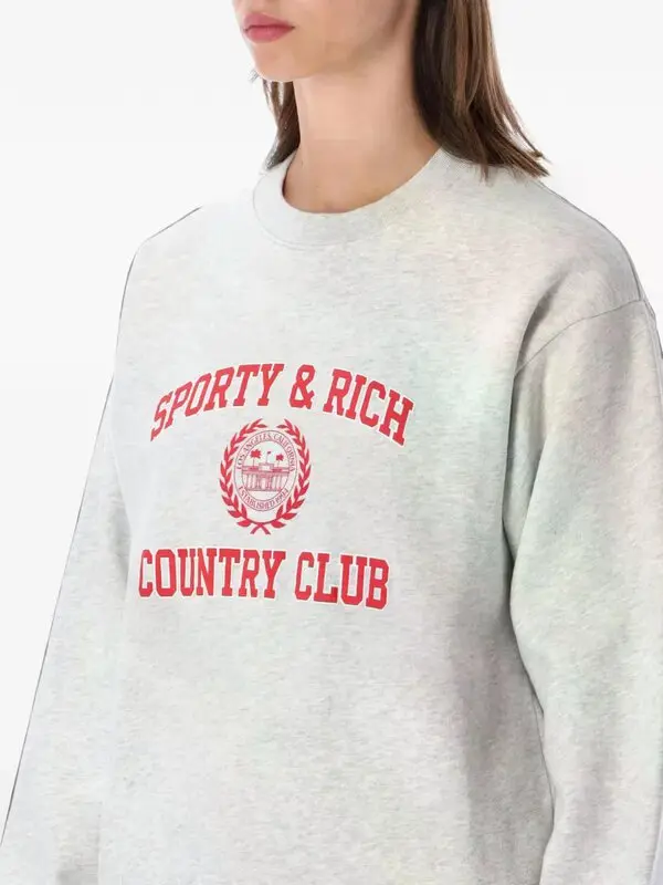 Sporty & Rich Logo-print Sweatshirt