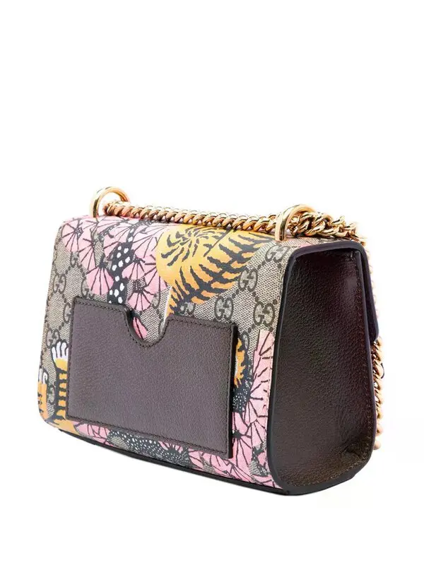 Gucci 2015-2026 Small Gg Supreme Bengal Padlock Crossbody Bag