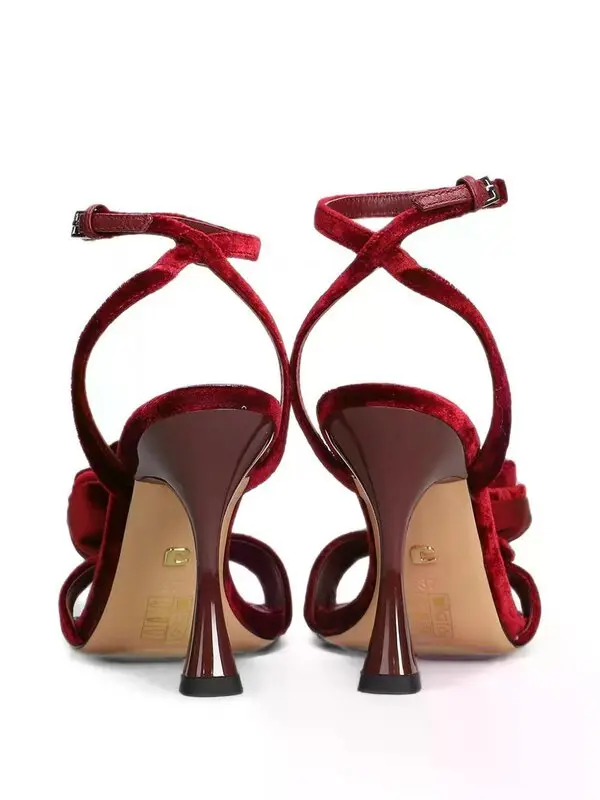 Lola Cruz Fiorella Ankle-strap Heeled Sandals