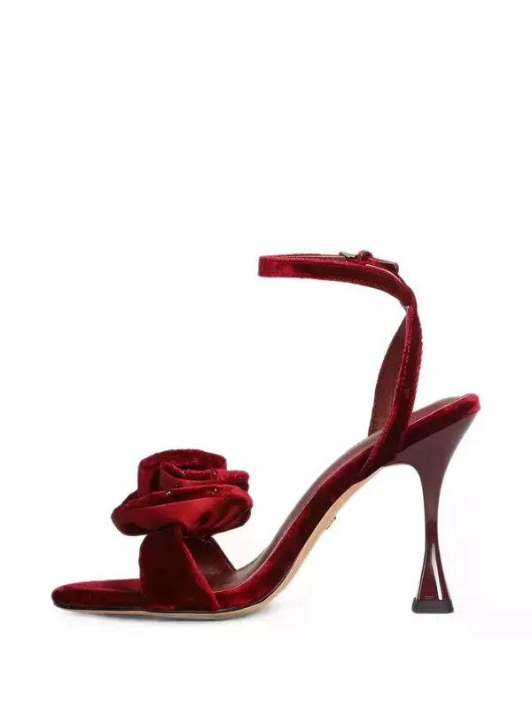 Lola Cruz Fiorella Ankle-strap Heeled Sandals