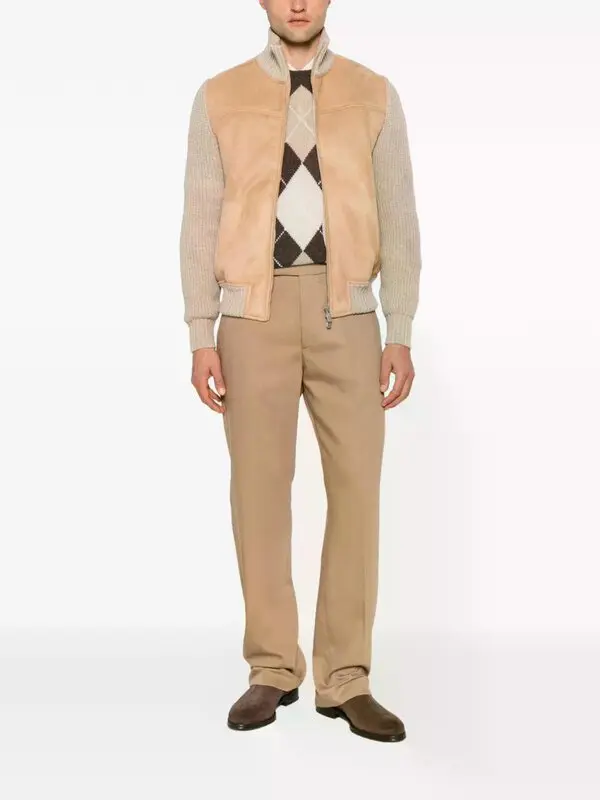 BERWICH Lucano Pressed-crease Trousers