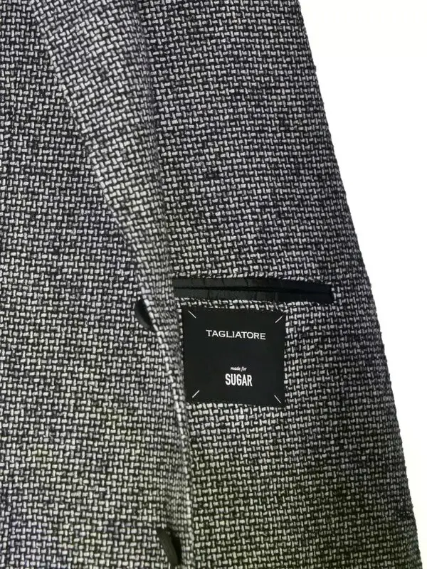 Tagliatore Basket-weave Single-breasted Blazer