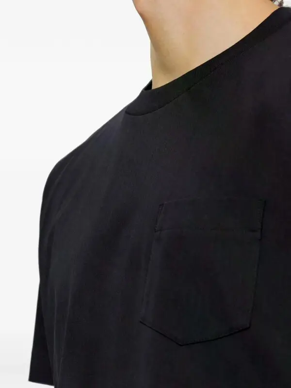Sacai Layered-panel Chest-pocket T-shirt