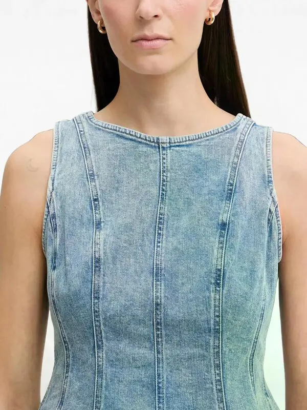LEVI'S Leighton Peplum Sleeveless Top