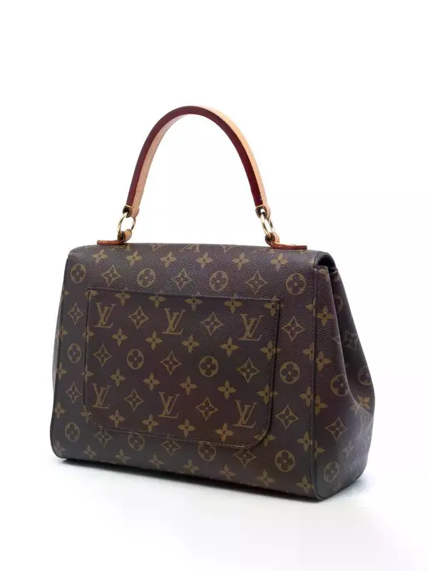 LOUIS VUITTON 2016 Monogram Cluny Mm Satchel