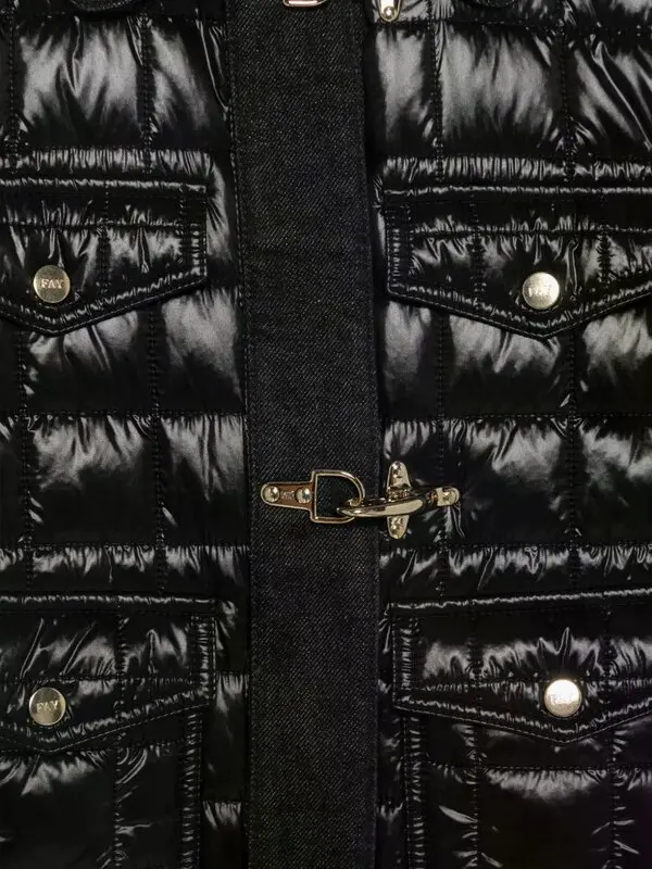 FAY Quilted Toggle-fastening Jacket