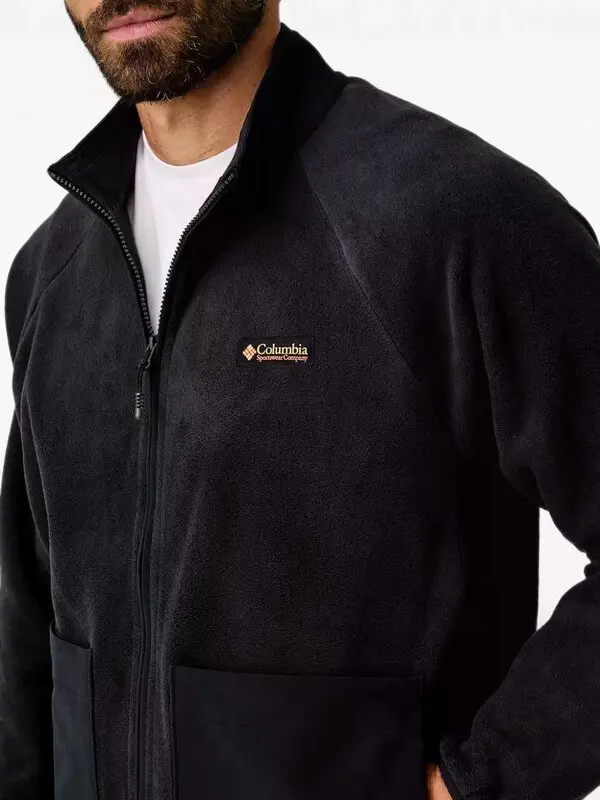 Columbia Sauvie Sky Logo-patch Zip-up Sweater