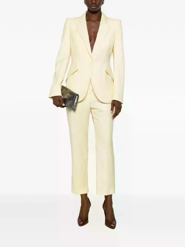 Alexander McQueen Tailored Cropped Trousers