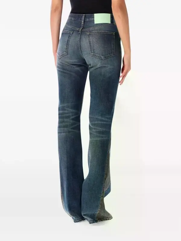 HAIKURE Fleur Panelled Flared Jeans