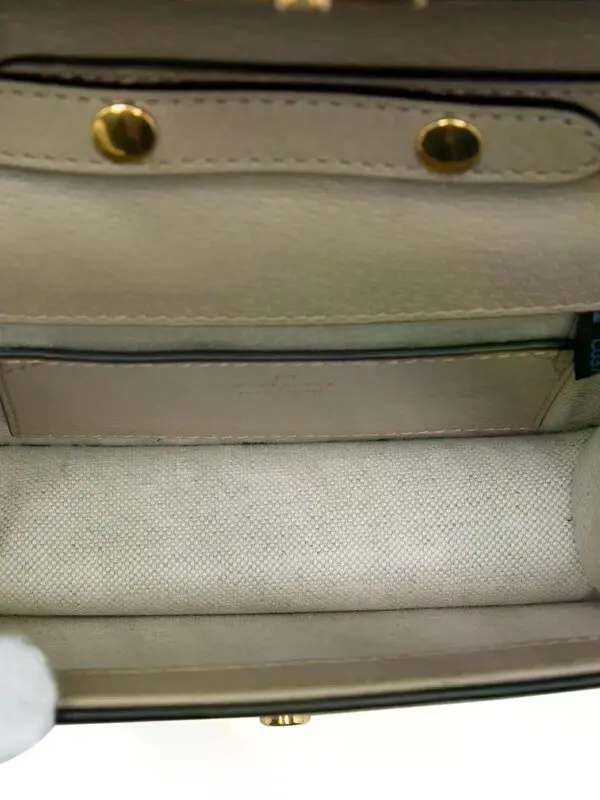 Gucci 2016-2026 Small Gg Supreme Web Ophidia Top Handle Bag Satchel