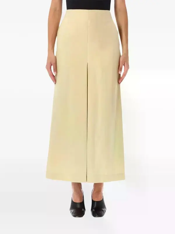 Auralee Front-slit Maxi Skirt