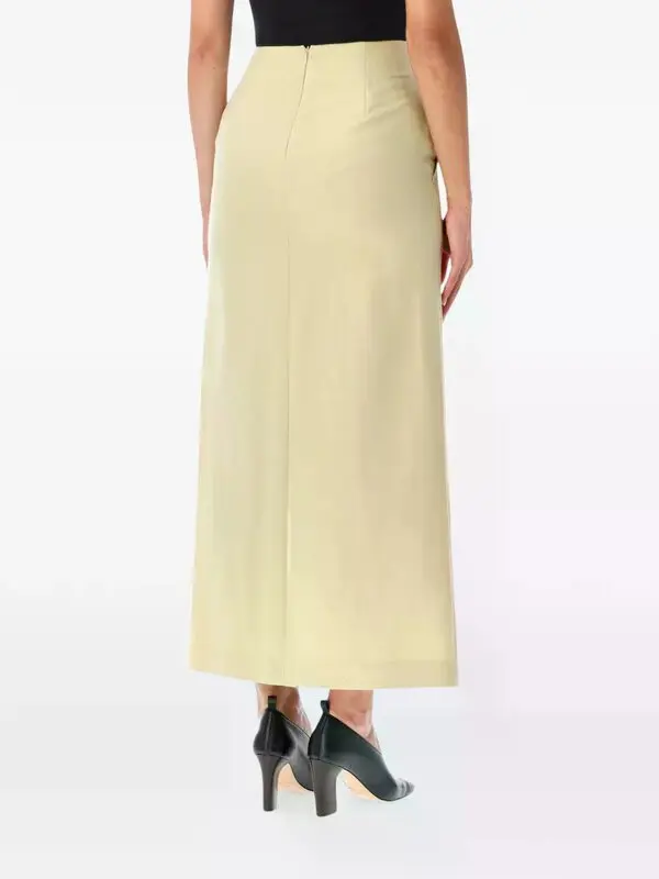 Auralee Front-slit Maxi Skirt