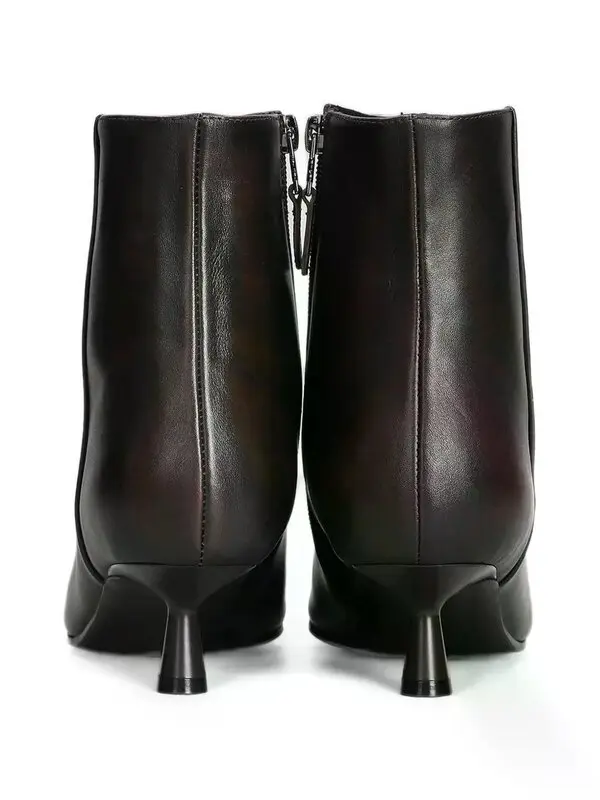 BIBI LOU Sakura Pointed-toe Leather Ankle Boots