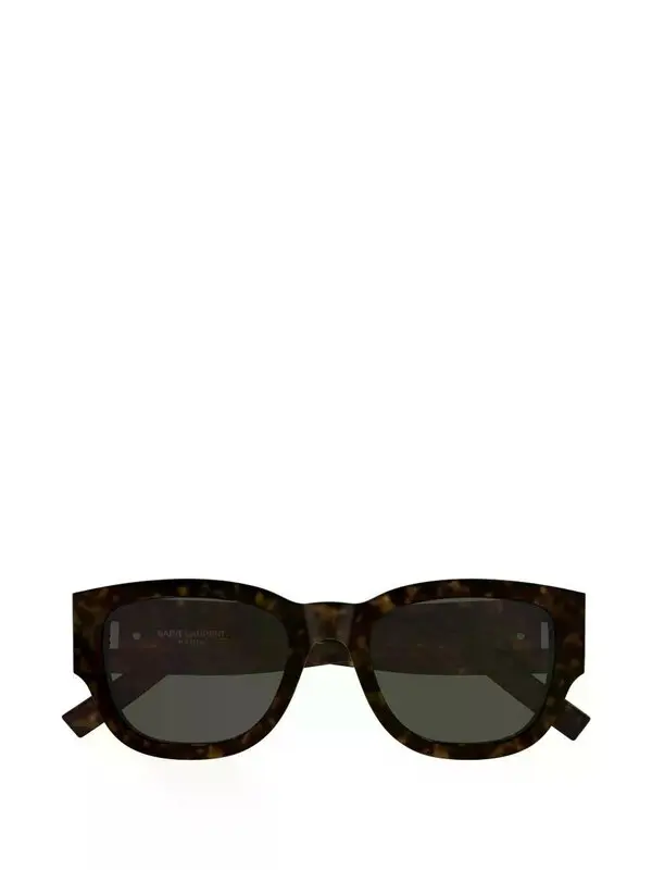 Saint Laurent Sl M174 Tortoiseshell-effect Square-frame Sunglasses