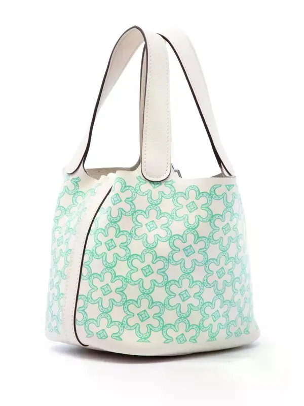 Hermès 2022 Micro Swift Lucky Daisy Picotin Lock 14 Handbag