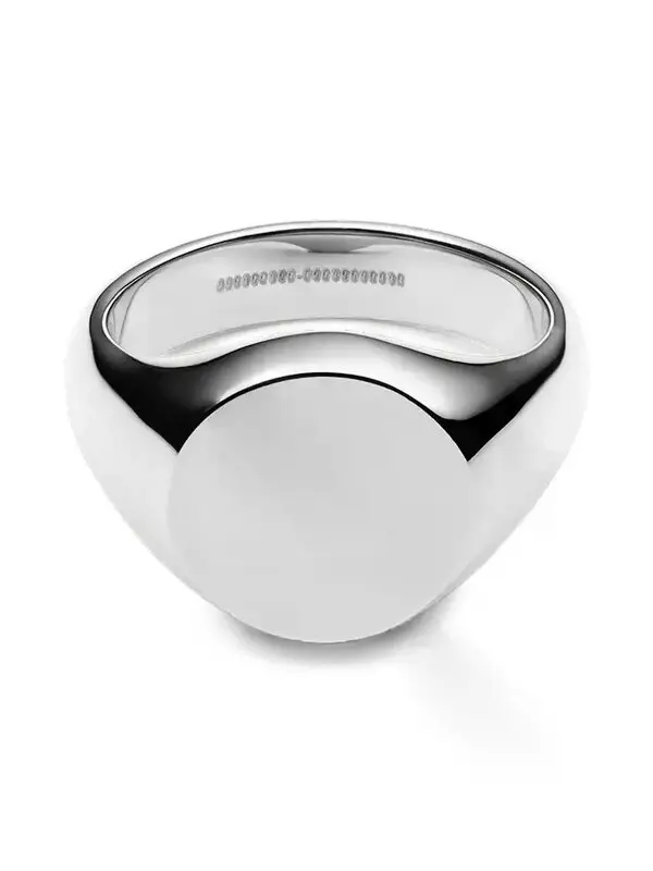DANIEL WELLINGTON Polished Signet Ring - Silver