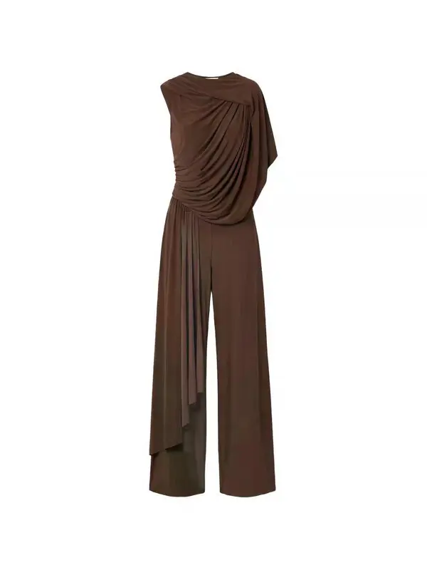 LANVIN Draped Asymmetric Jumpsuit