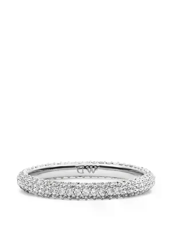 DANIEL WELLINGTON Pavé Crystal-embellished Eternity Ring