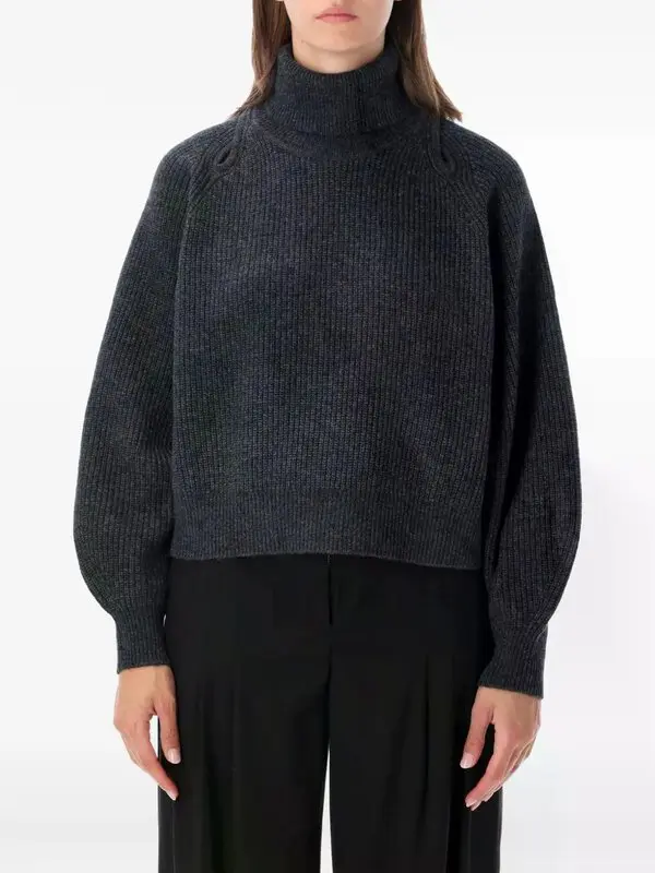 SESSUN Yinga Ribbed-knit Cut-out Sweater