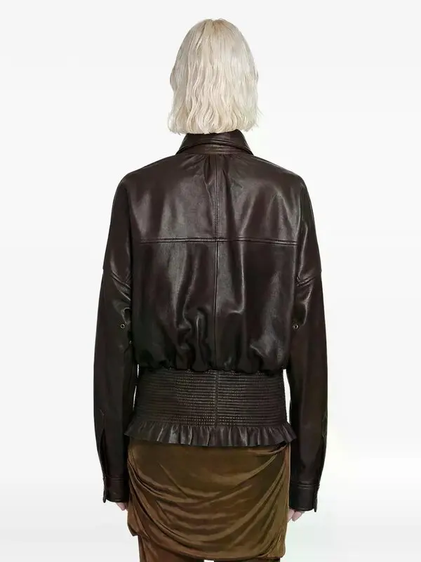 PETAR PETROV Soft Tension Leather Jacket