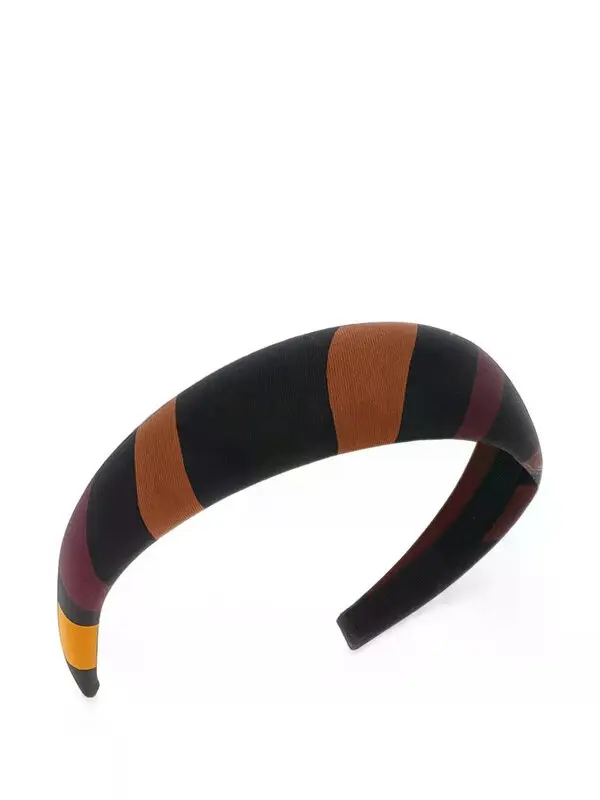 Emilio Pucci Marmo Print Silk Headband