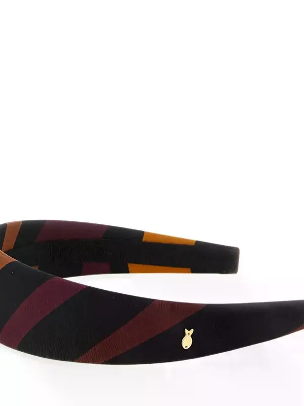 Emilio Pucci Marmo Print Silk Headband