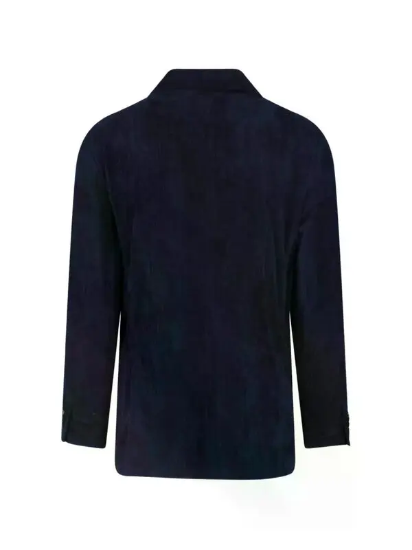 LARDINI Double-breasted Corduroy Jacket