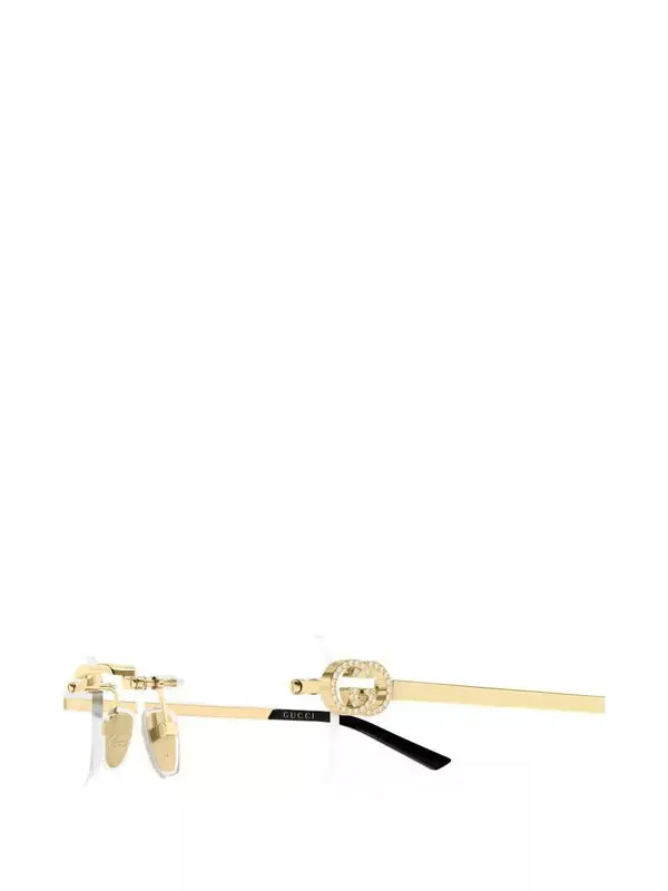 Gucci Rimless Glasses