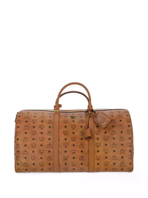 Mcm Ottomar Monogram-print Holdall Bag