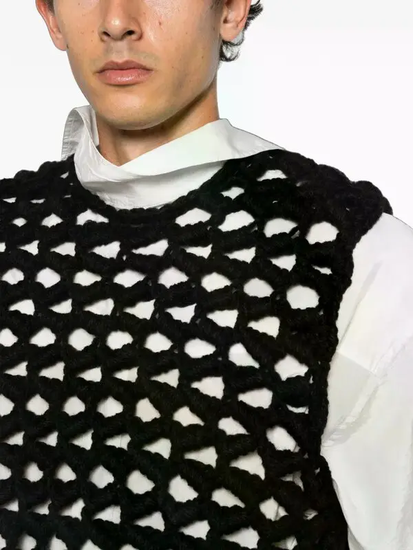 Comme Des Garçons Crew-neck Vest