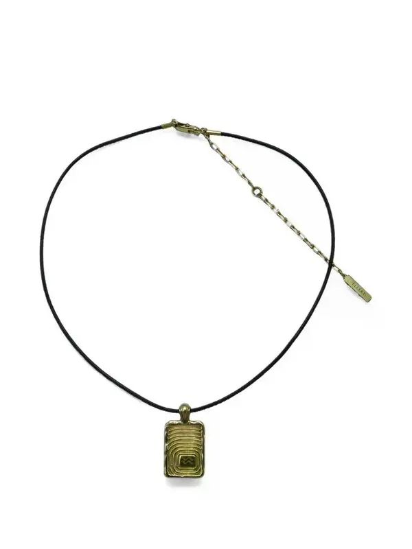 ELLERY Aquarius Zodiac-symbol Necklace