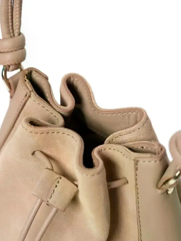ANN KURZ Saku Knotted Bucket Bag