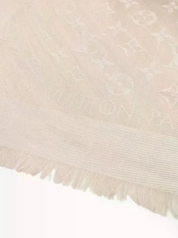LOUIS VUITTON 2017 Monogram Scarf - Neutrals