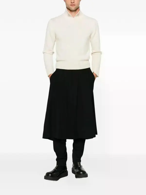 Extreme Cashmere Jo High-neck Ribbed-trim Sweater