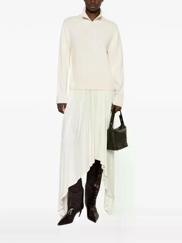 Extreme Cashmere Jo High-neck Ribbed-trim Sweater