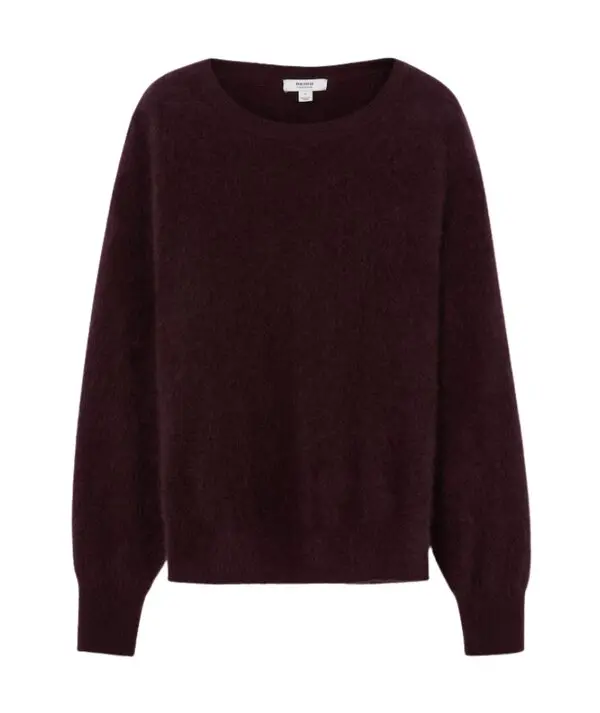 REISS 100% Brushed Cashmere Crew-neck Jumper