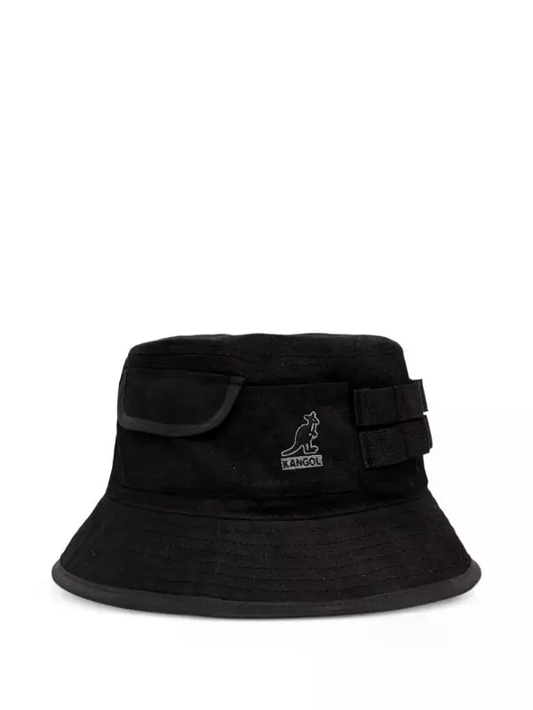 KANGOL Logo-embroidered Bucket Hat