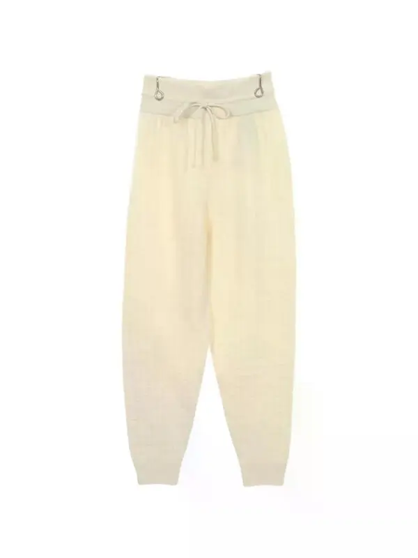 Hermès 2010s Drawstring Knitted Track Pants