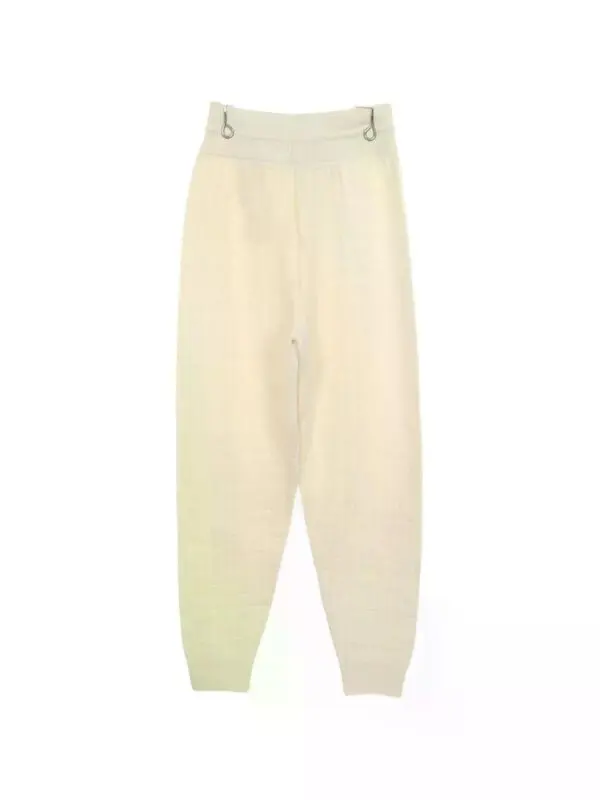 Hermès 2010s Drawstring Knitted Track Pants