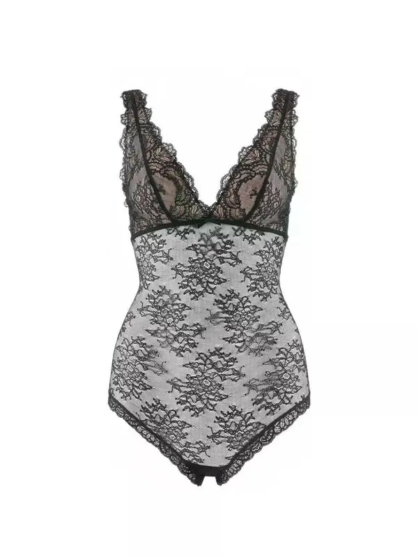 AUBADE Danse Des Sens Lace Bodysuit - Black