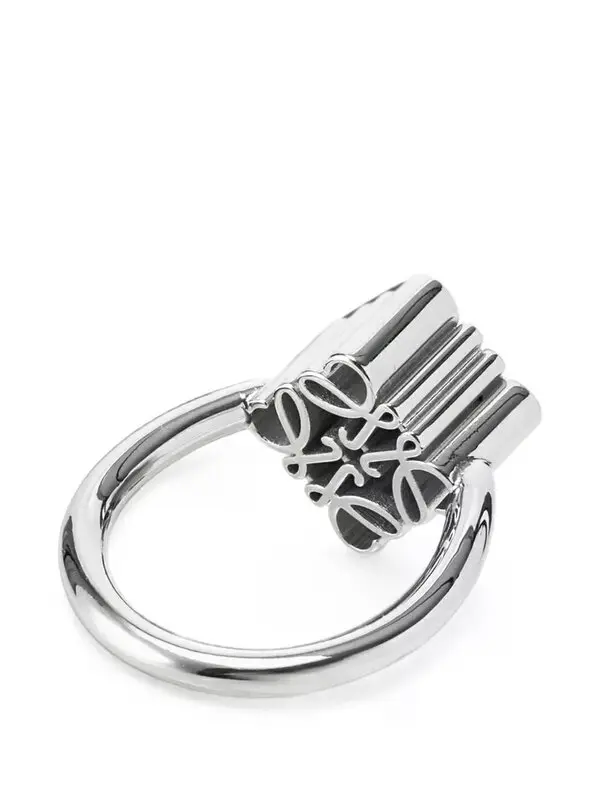 Loewe Anagram Sterling Ring