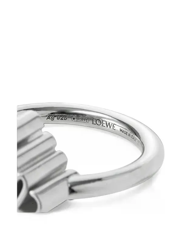 Loewe Anagram Sterling Ring