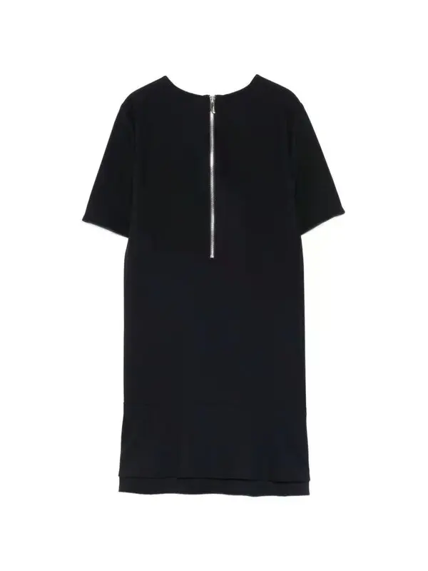 Ba&sh Ilona Ruffle-hem Short-sleeve Mini Dress