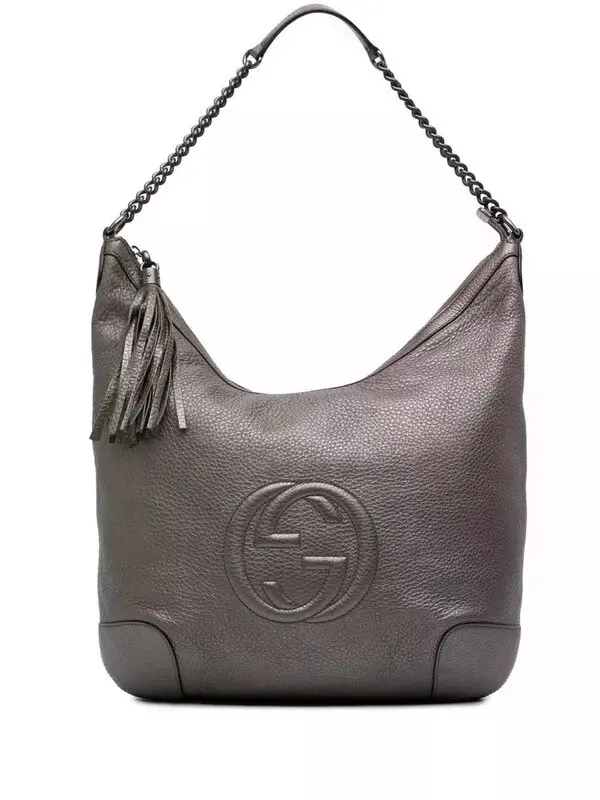 Gucci 2016-2025 Metallic Leather Soho Shoulder Bag