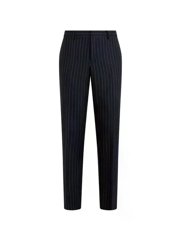 Moschino Pinstripe-pattern Pleated Trousers